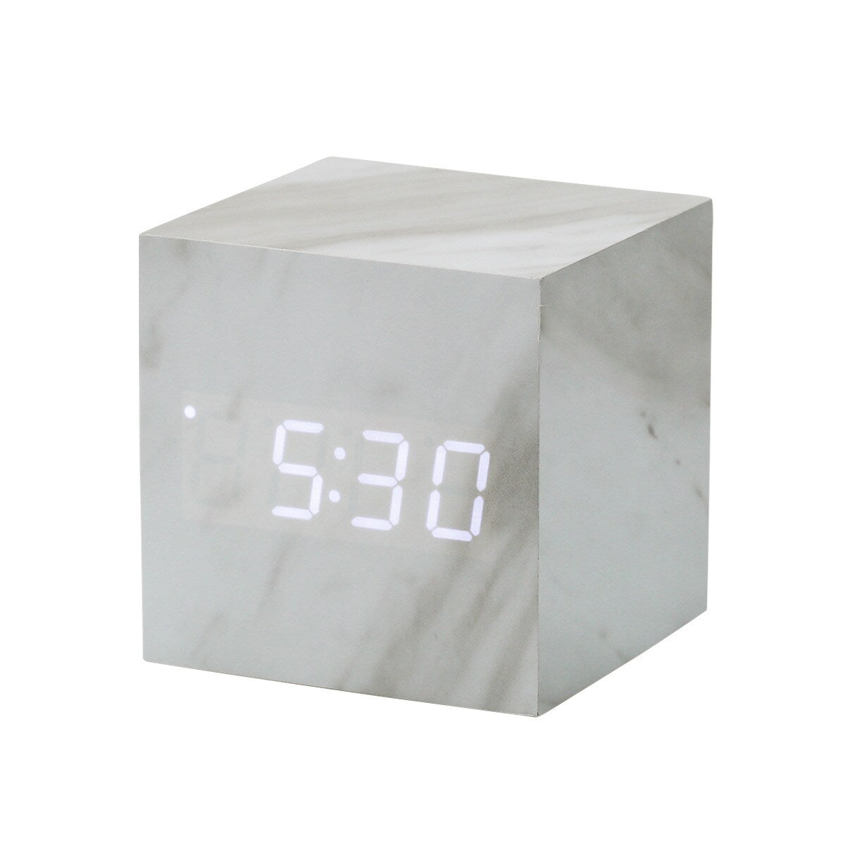 S714RS-C USB LED CLOCK WH